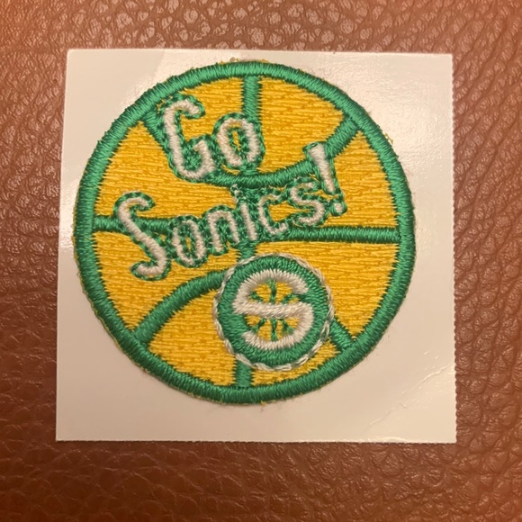 NBA | Other | Seattle Super Sonics Sticker | Poshmark